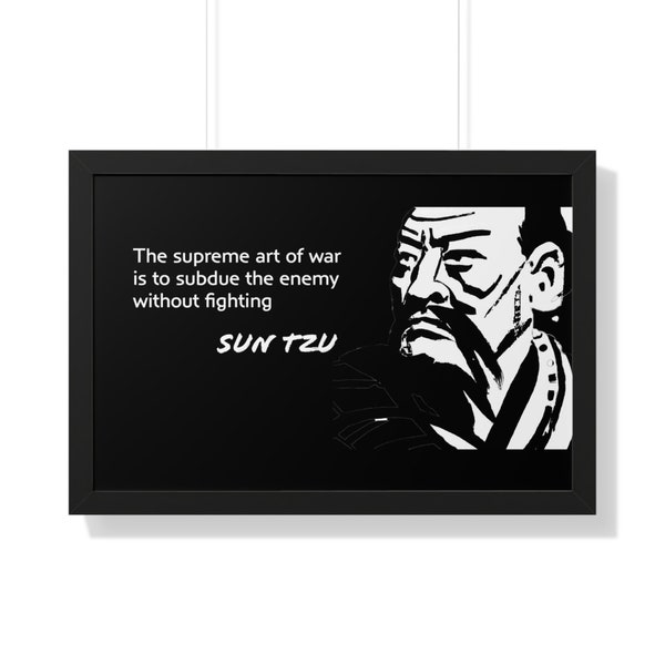 Sun Tzu Art of War Poster - Etsy