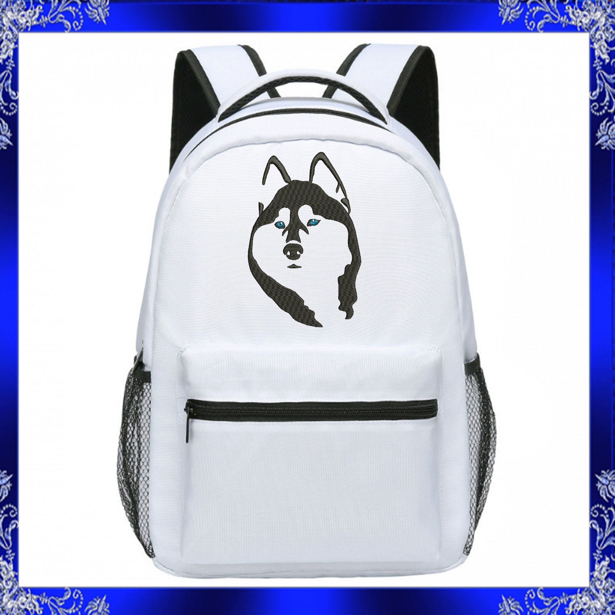 Husky Embroidery Design Instant Download Husky Machine Embroidery ...