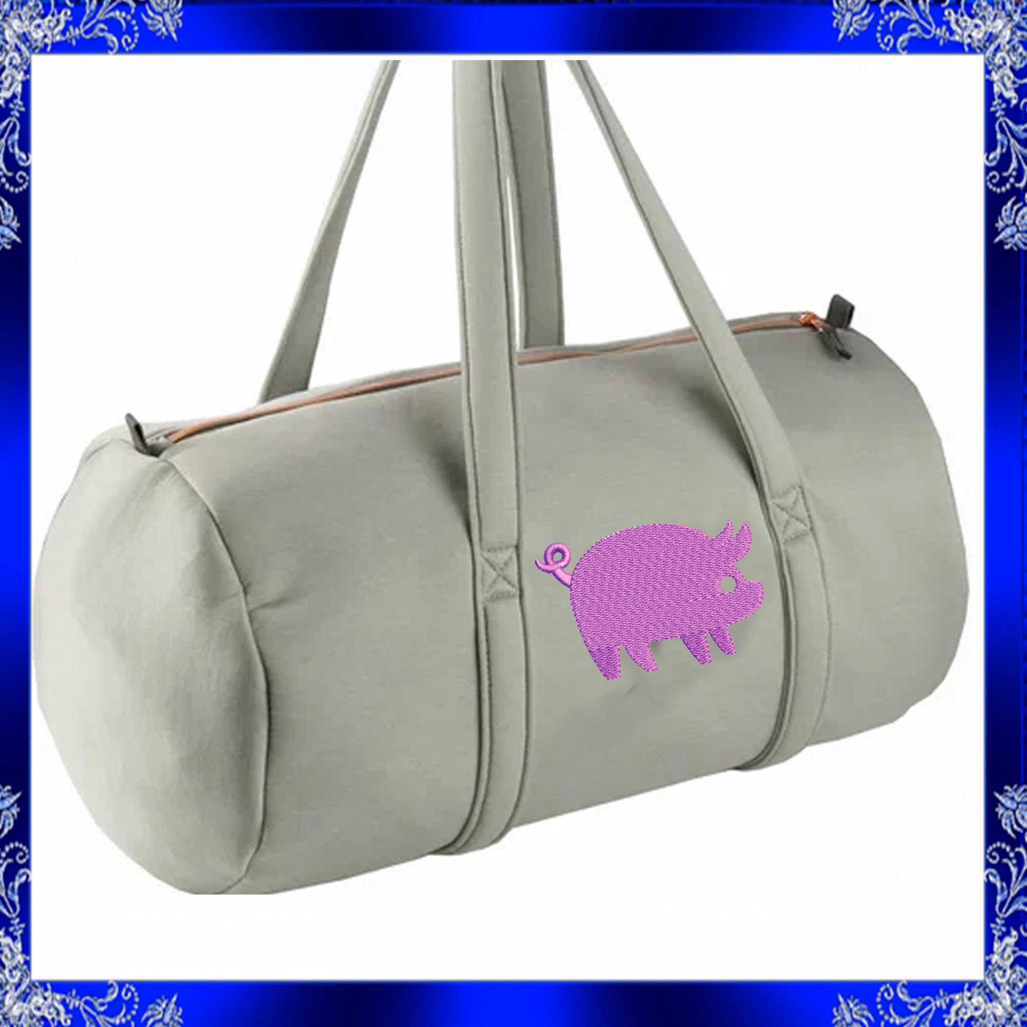 Pig Machine Embroidery Design Tiny Pig Embroidery Filled Pig Embroidery ...