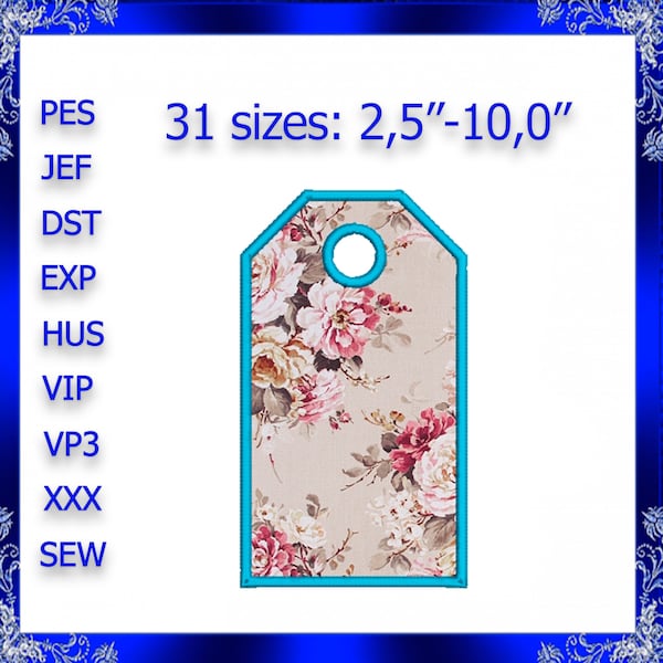 Tag Embroidery - Etsy