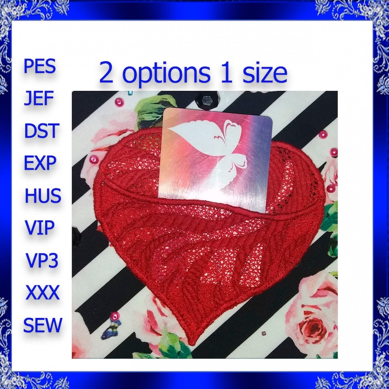 Lace Credit Card - Etsy