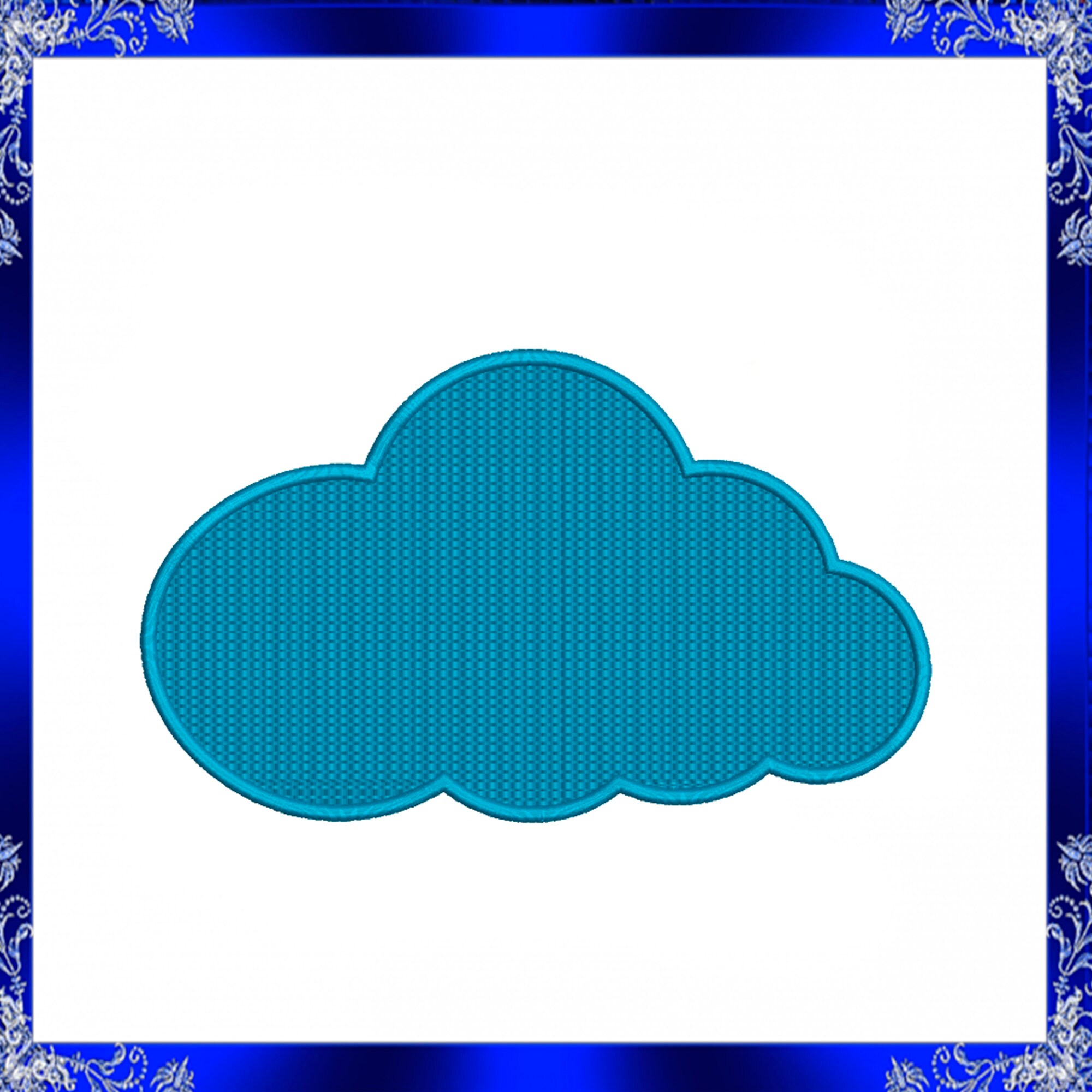 Petit nuage de broderie à la machine Motif de broderie nuage Petit ...