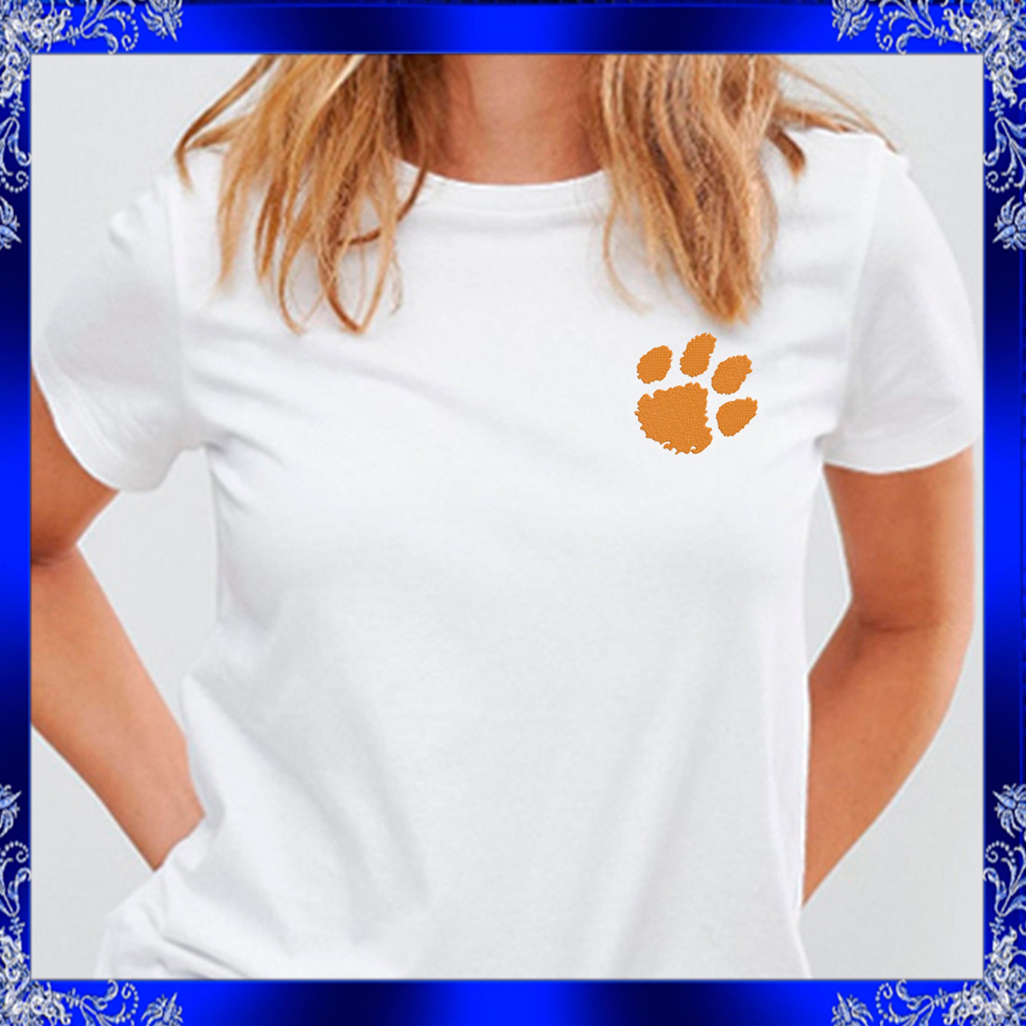 Tiger Paw Embroidery Design Tiny Paw Print Machine Embroidery Design ...