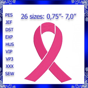 Awareness Ribbon Embroidery Design Cancer Awareness Ribbon Cancer ...