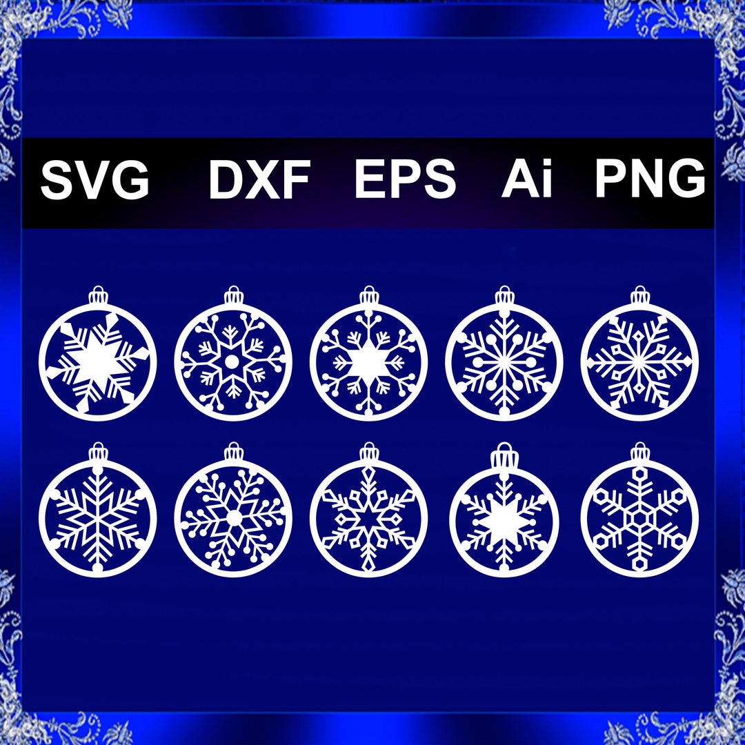 Christmas Ball Svg Cute Christmas Ball 3d Christmas Laser Cut Christmas ...