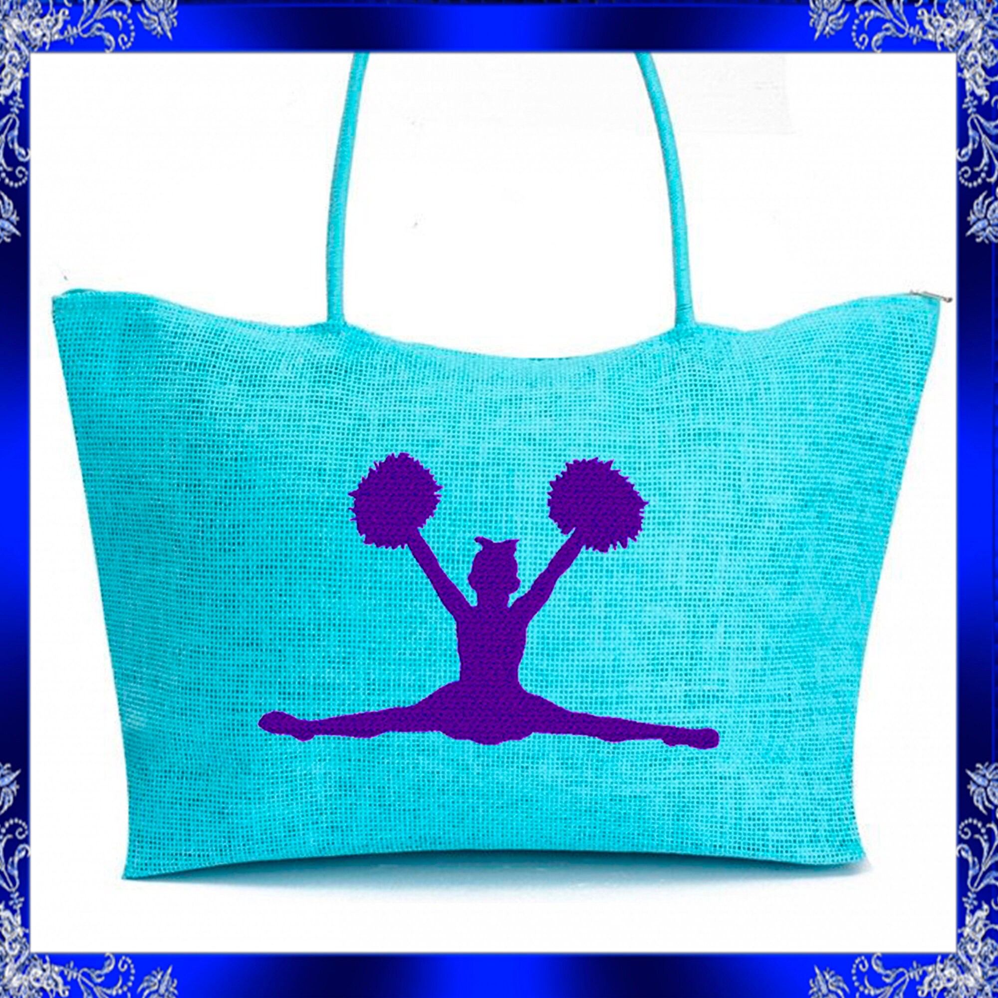 Cheerleader Embroidery Design Cheer Girls Embroidery Dance Jump Girl ...