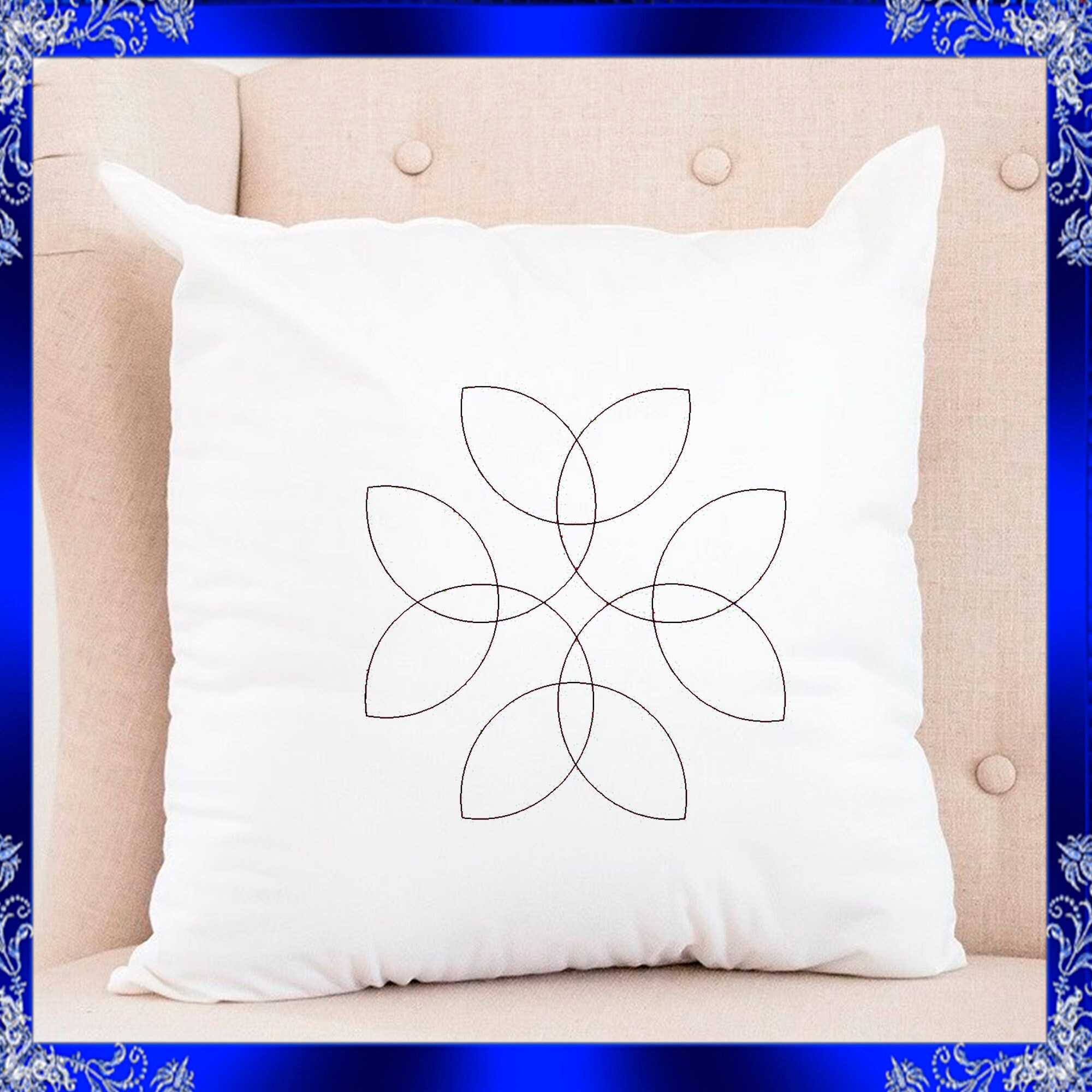 Quilting Swirls Embroidery Design Quilting Swirls Quilting Block ...