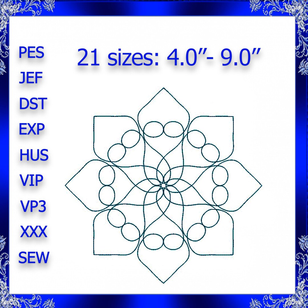 Quilting Block Machine Embroidery Designs Pour Embroidery Machine Frame ...