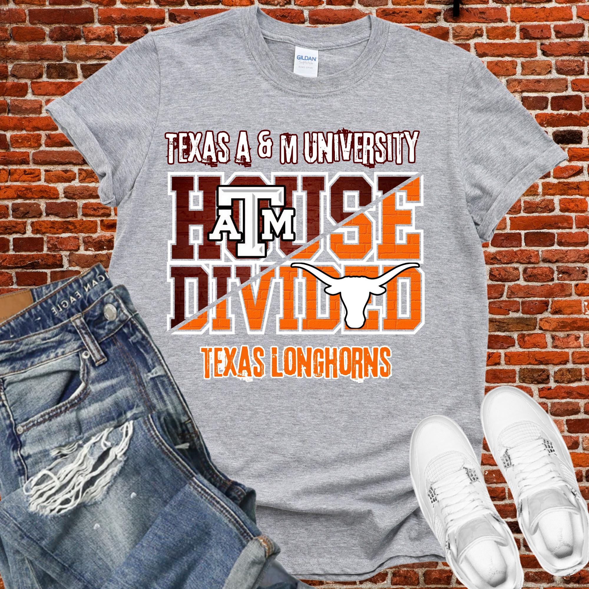 House Divided T-shirt, Bethune-cookman University Vs Florida A&M ...