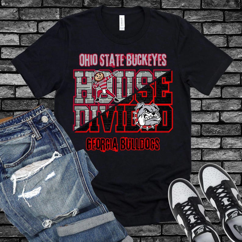 House Divided T-shirt, Bethune-cookman University Vs Florida A&M ...