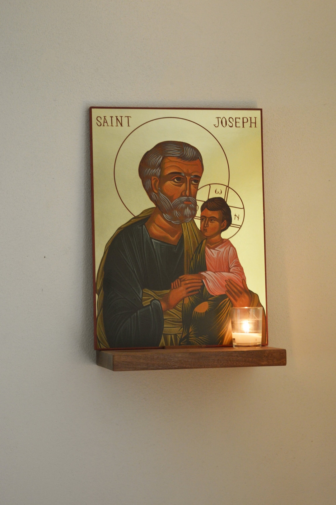 Saint Joseph Original Icon Prints - Etsy