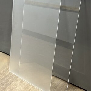 Glowforge Acrylic Sheets, Colored Glossy Solid, Frosted, and Clear ...