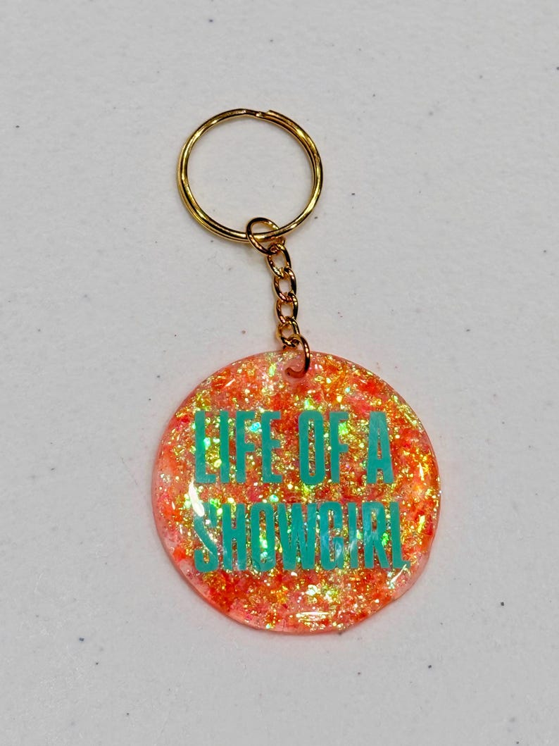 Life of a Showgirl Keychain - Etsy