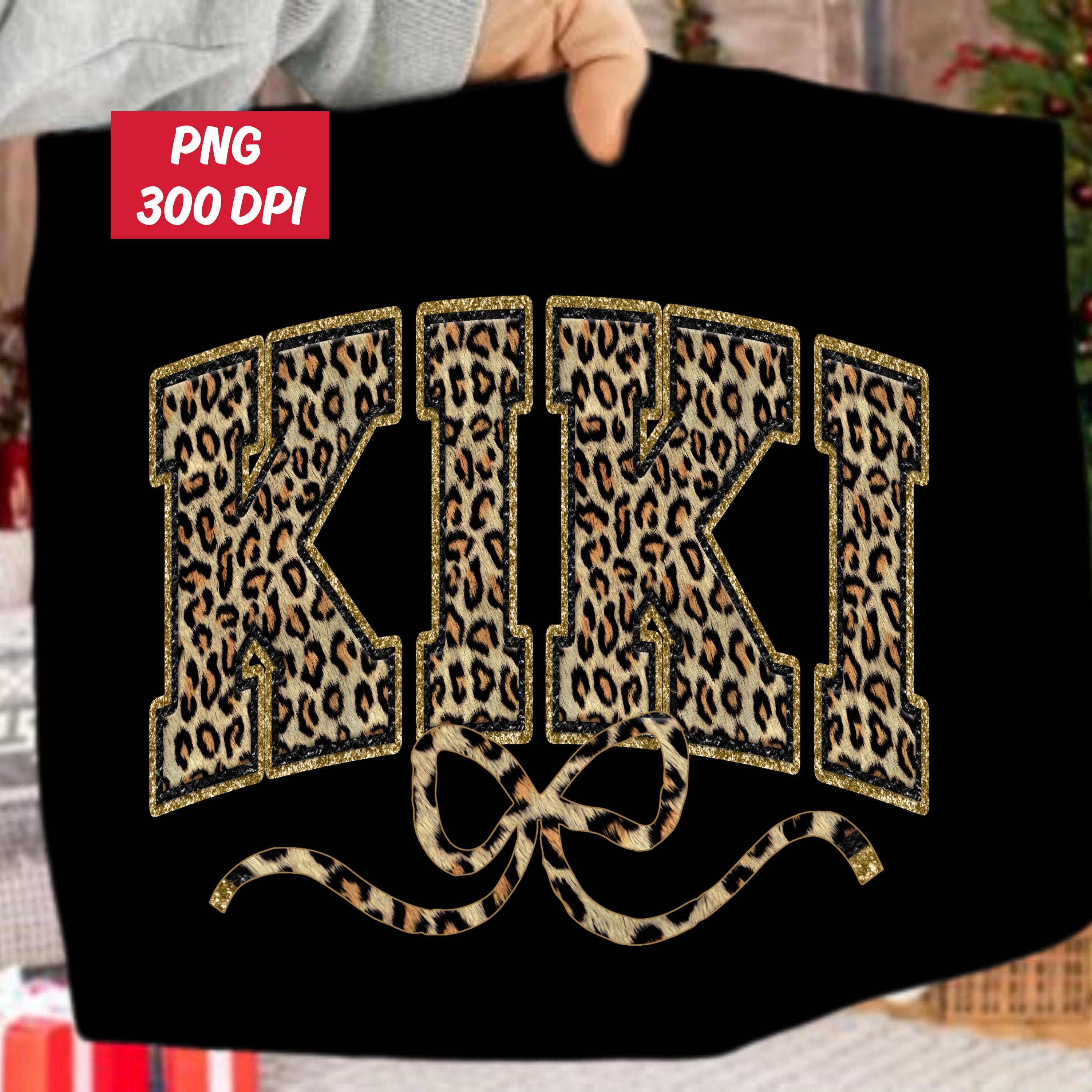 Kiki Leopard Coquette Bow Png, Football Jersey Varsity Mama Instant ...