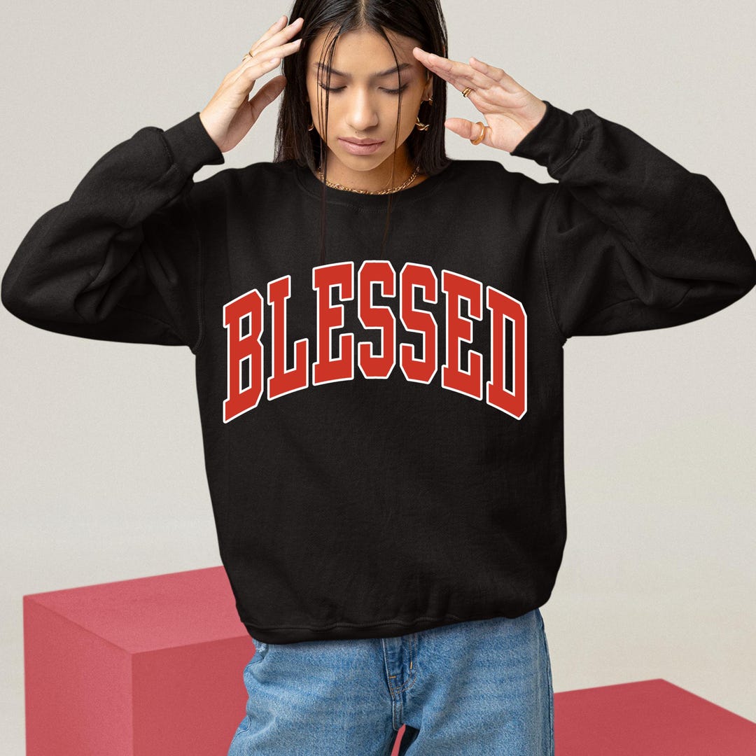 Blessed PNG, Christian Bible Verse, Faith Shirt Design Digital Download ...