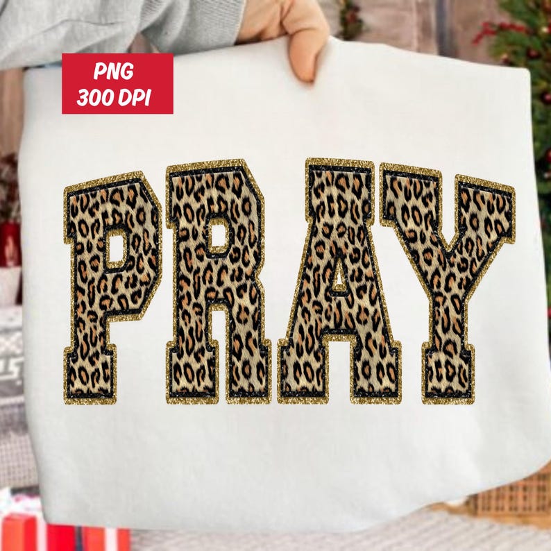 Leopard Pray Christian PNG, Religious PNG, Jesus Sublimation,christian ...