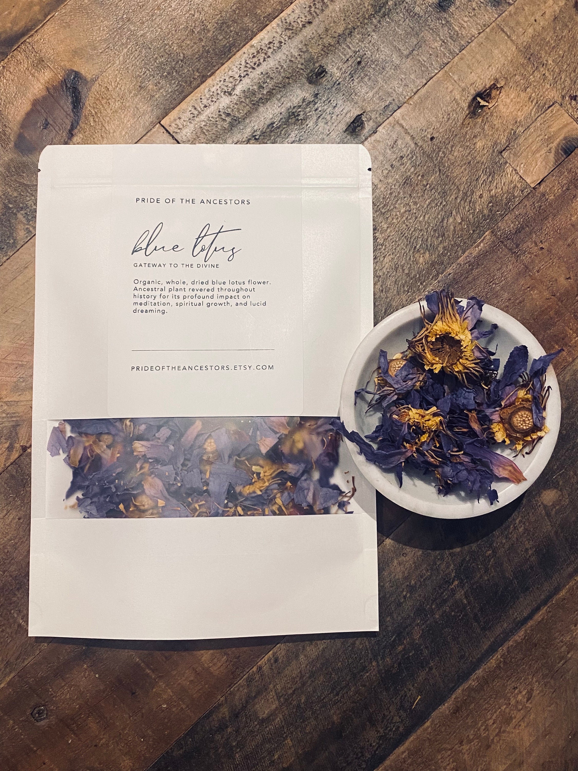 24g Blue Lotus Blue Lotus Tea Blue Lotus Flower Tea Blue Lotus Smoke ...