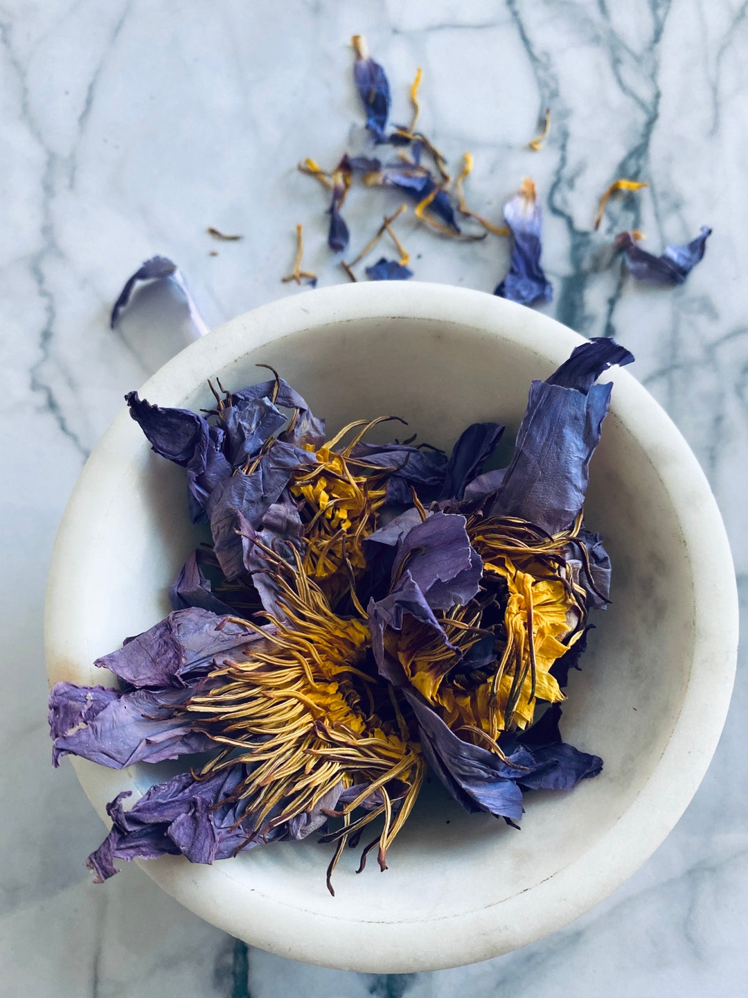 24g Blue Lotus Blue Lotus Tea Blue Lotus Flower Tea Blue Lotus Smoke ...