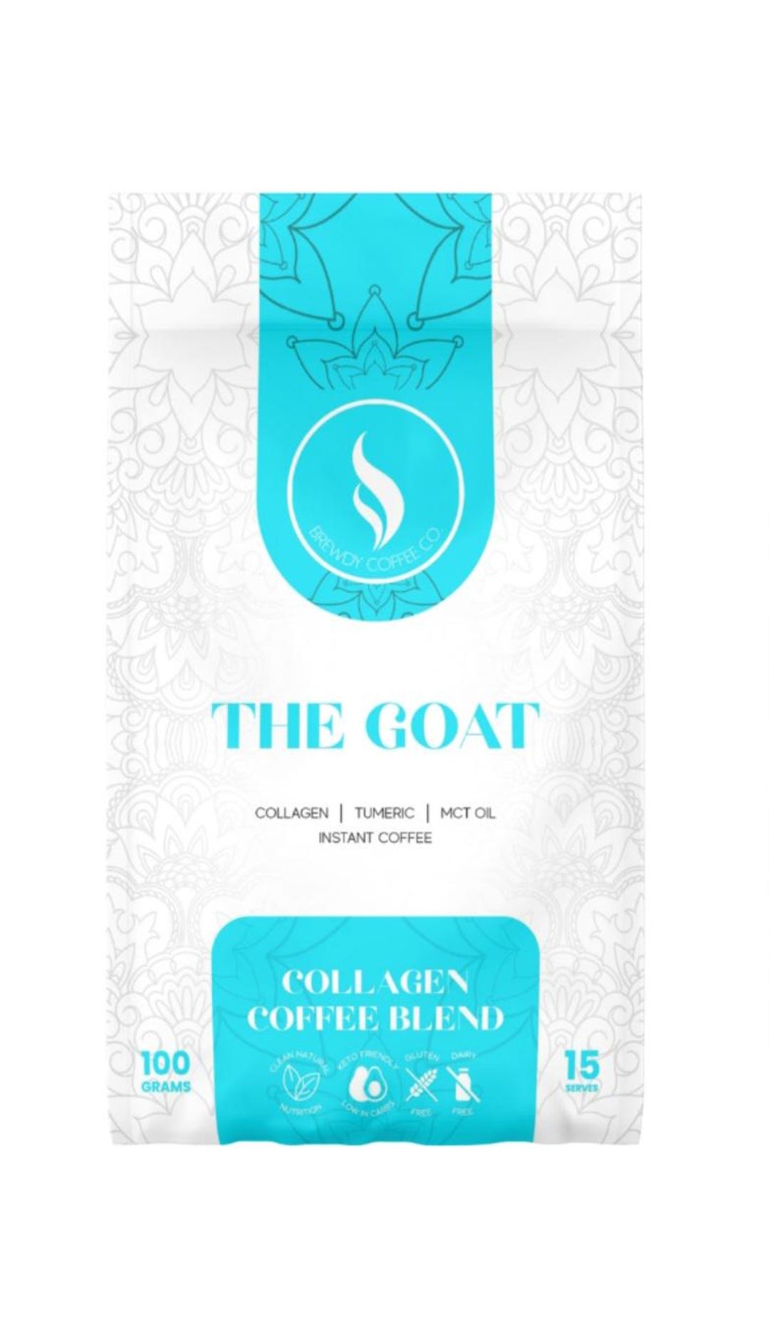 The Goat! Collagen Skin Healing Coffee With Turmeric, Collagen and MCT ...
