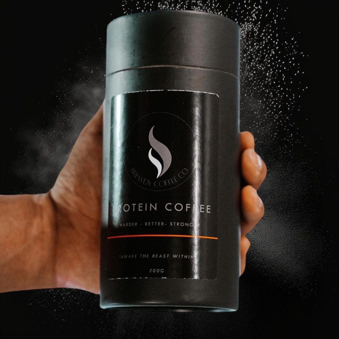 Protien Coffee 100% Whey Isolate Protien, Blended With Collagen for You ...