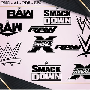 Wwe Logo Svg - Etsy