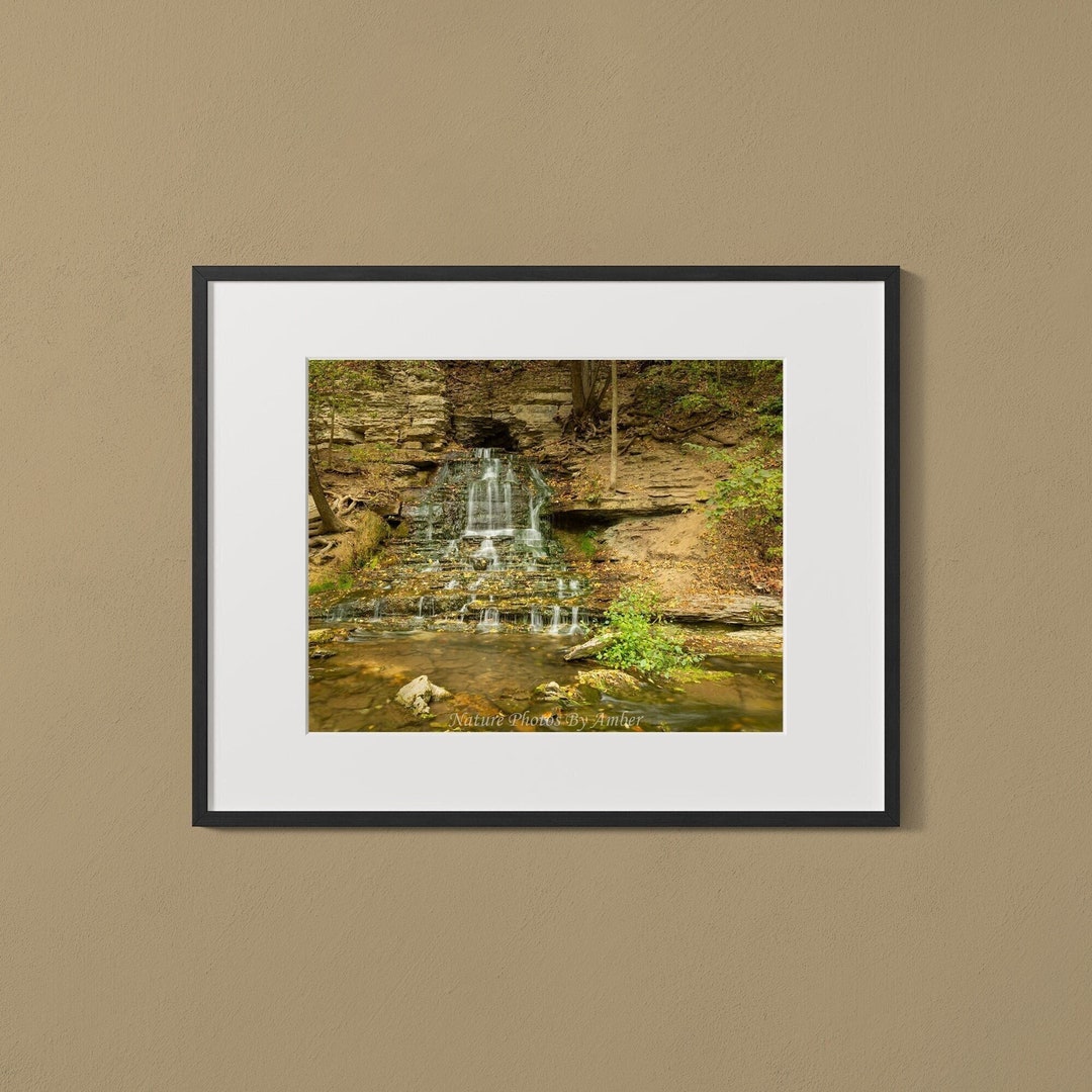 Waterfall Photo Print Giclee Nature Print Nature Home Decor - Etsy