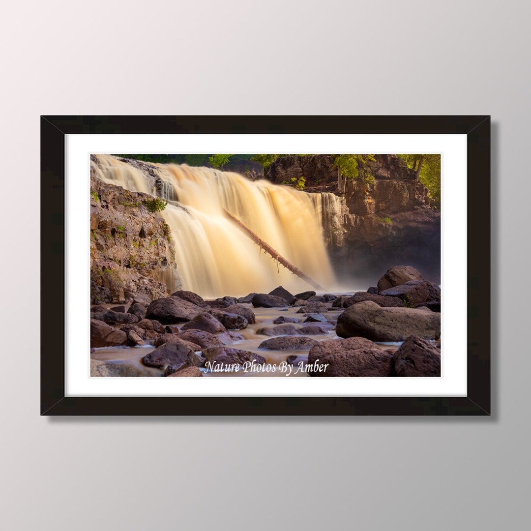 Waterfall Photo Print Waterfall Home Decor Nature Wall Art - Etsy