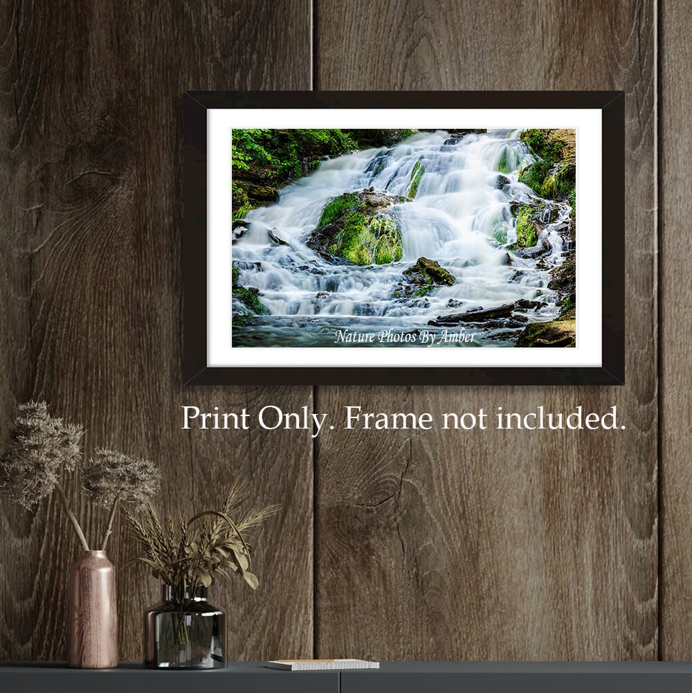 Natural Waterfall Wall Decor Landscape Wall Art - Etsy