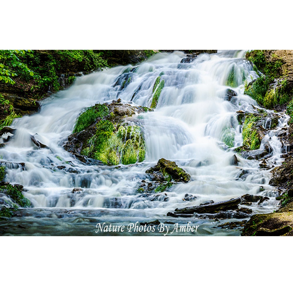 Natural Waterfall Wall Decor | Landscape Wall Art - Etsy
