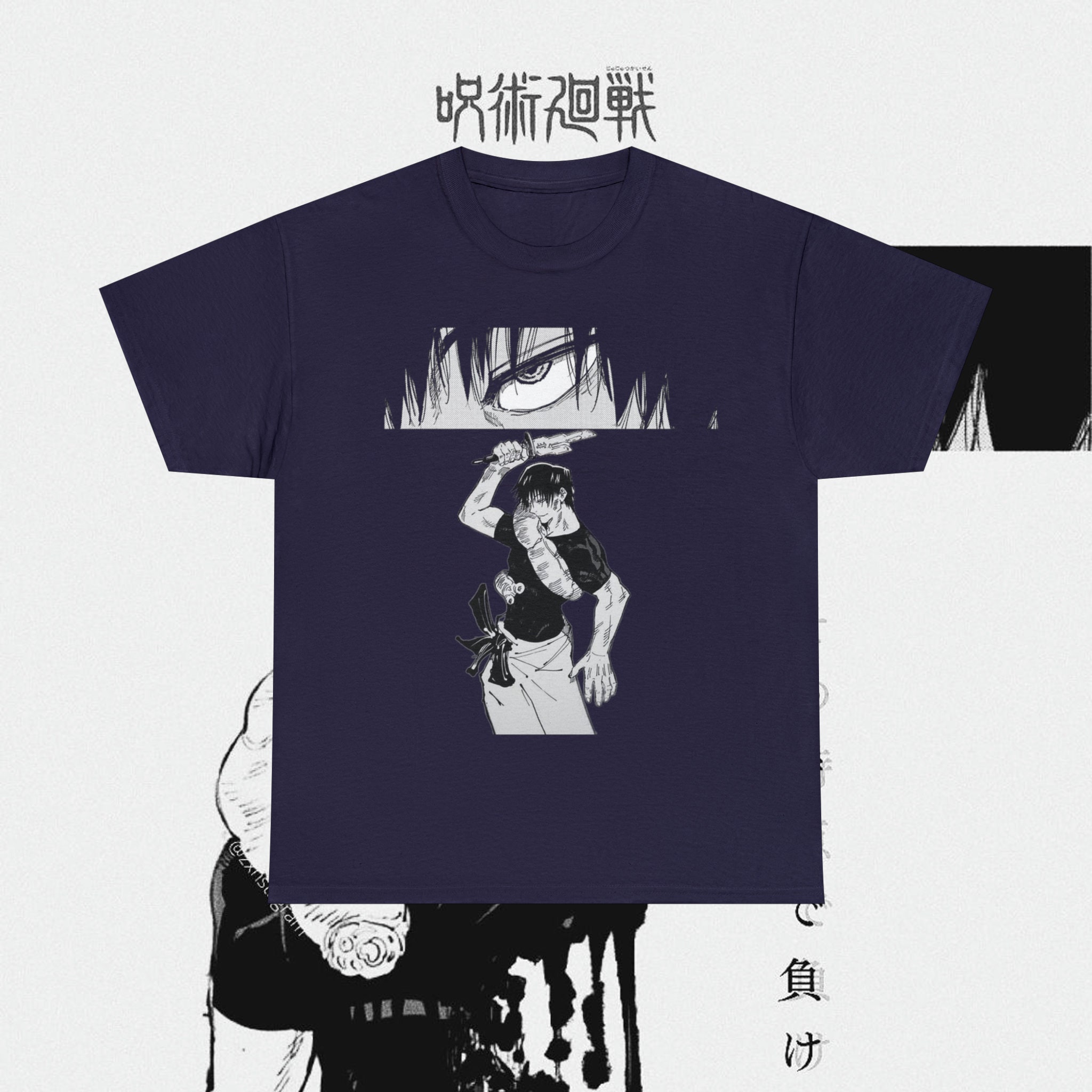 Toji Tshirt Toki From Jujutsu Kaisen Tshirt toji Fushiguro - Etsy