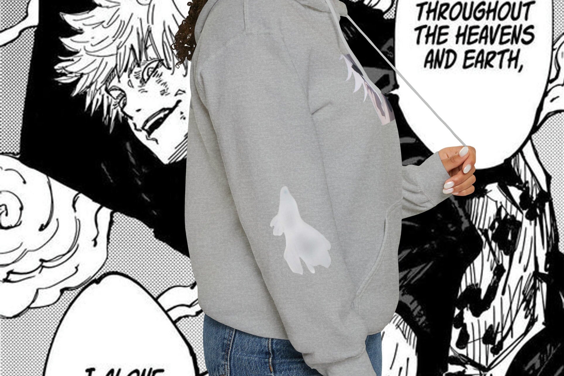 Gojo and Geto From Jujutsu Kaisen Hoodie geto and Gojo JJK - Etsy
