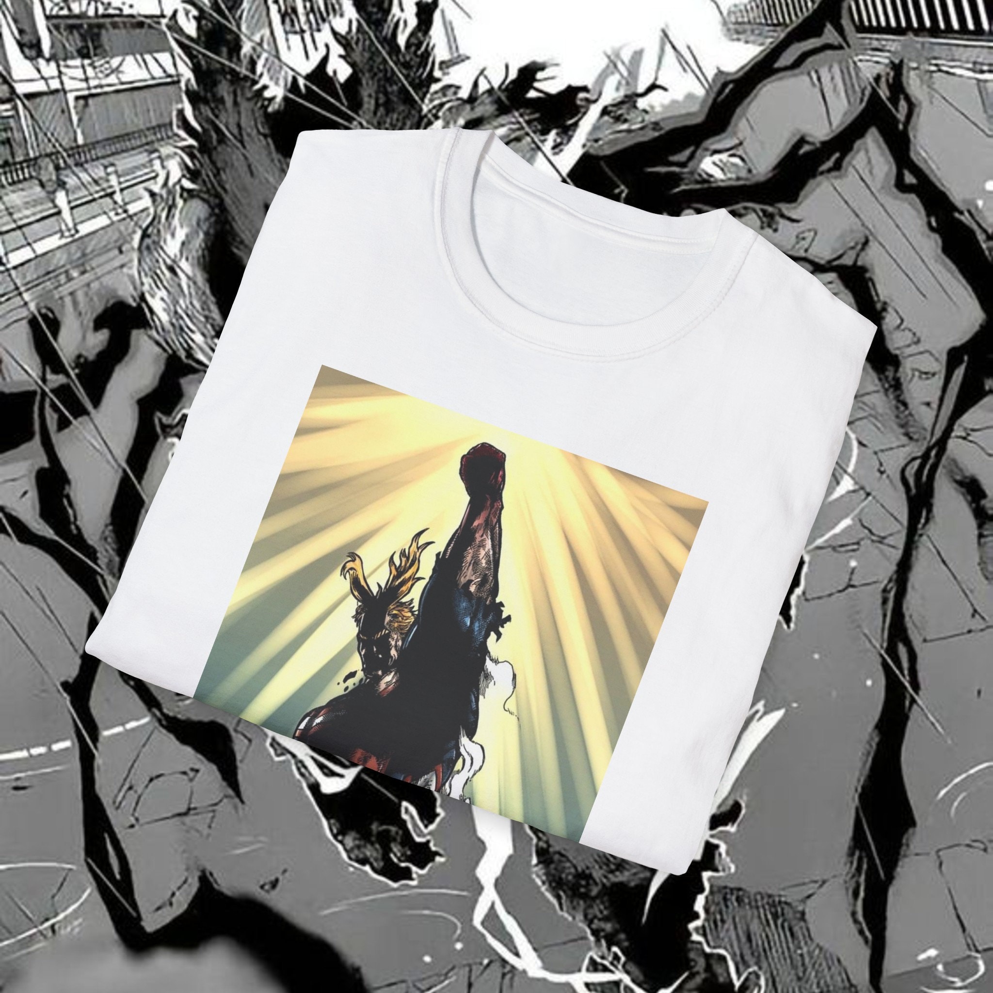 All Might Tshirt My Hero Academia Clothing boku No Hero Academia All ...