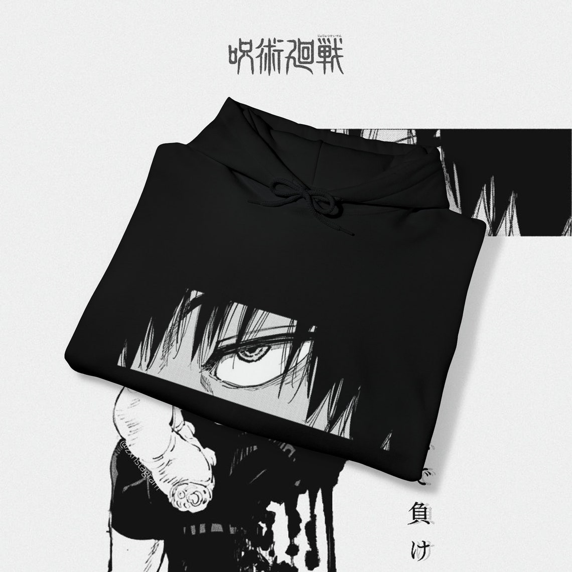 Toji Hoodie Toji From Jujutsu Kaisen Hoodie toji Fushiguro - Etsy