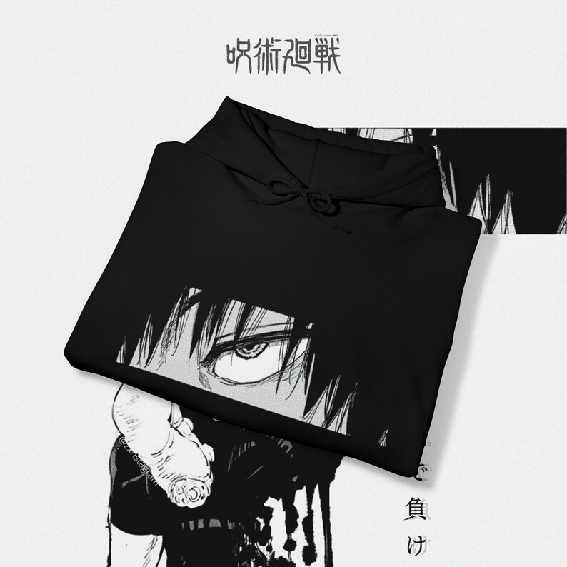 Toji Hoodie Toji From Jujutsu Kaisen Hoodie toji Fushiguro - Etsy