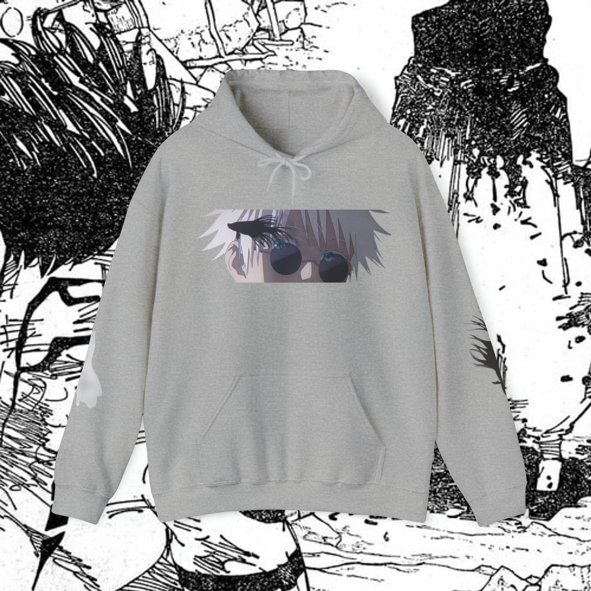 Gojo and Geto From Jujutsu Kaisen Hoodie geto and Gojo JJK - Etsy