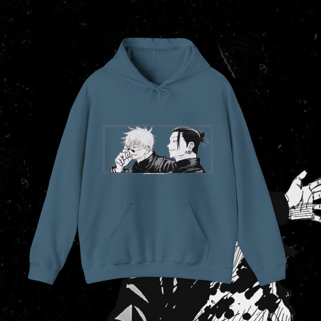 Gojo and Geto Hoodiejjk jujutsu Kaisen - Etsy