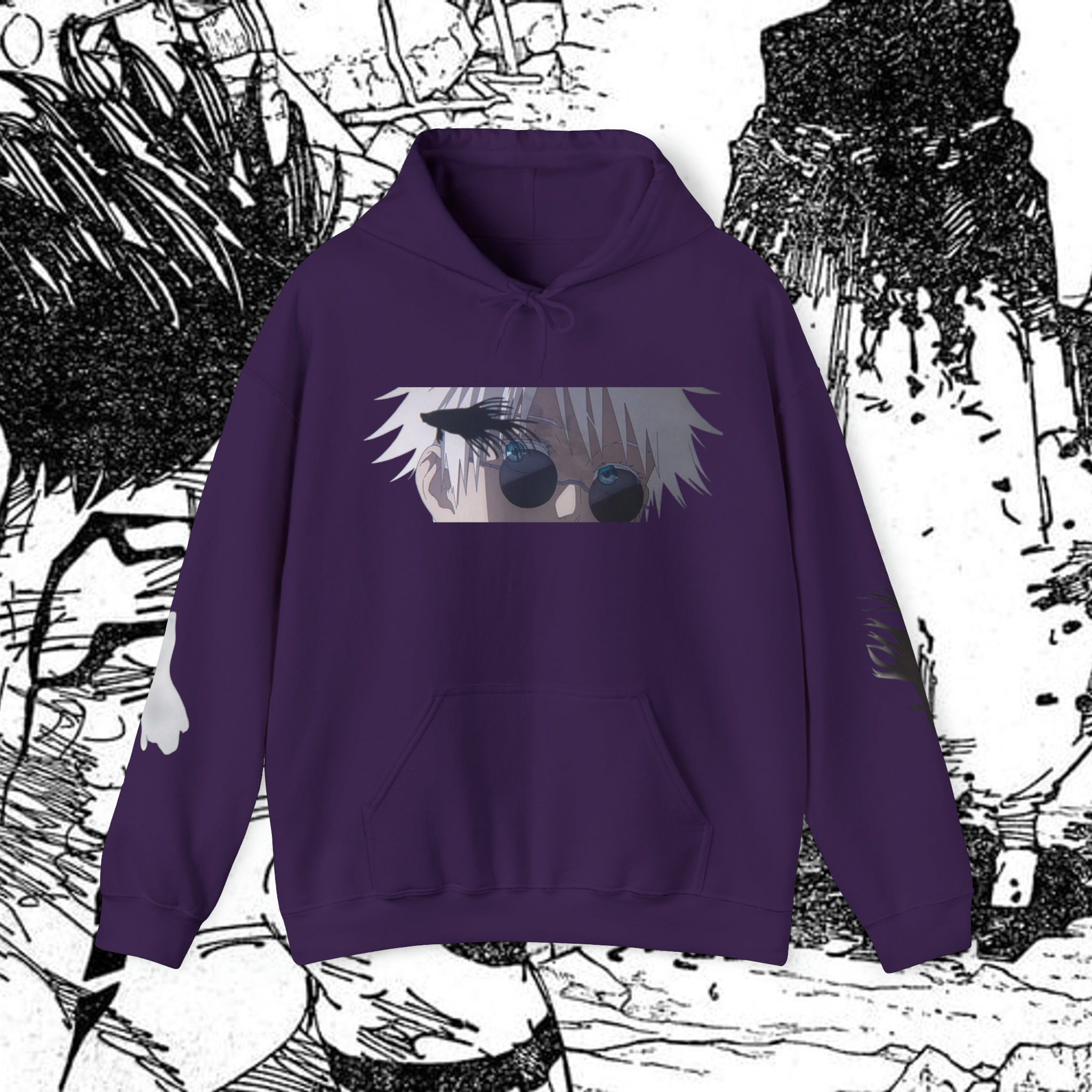 Gojo and Geto From Jujutsu Kaisen Hoodie geto and Gojo JJK - Etsy