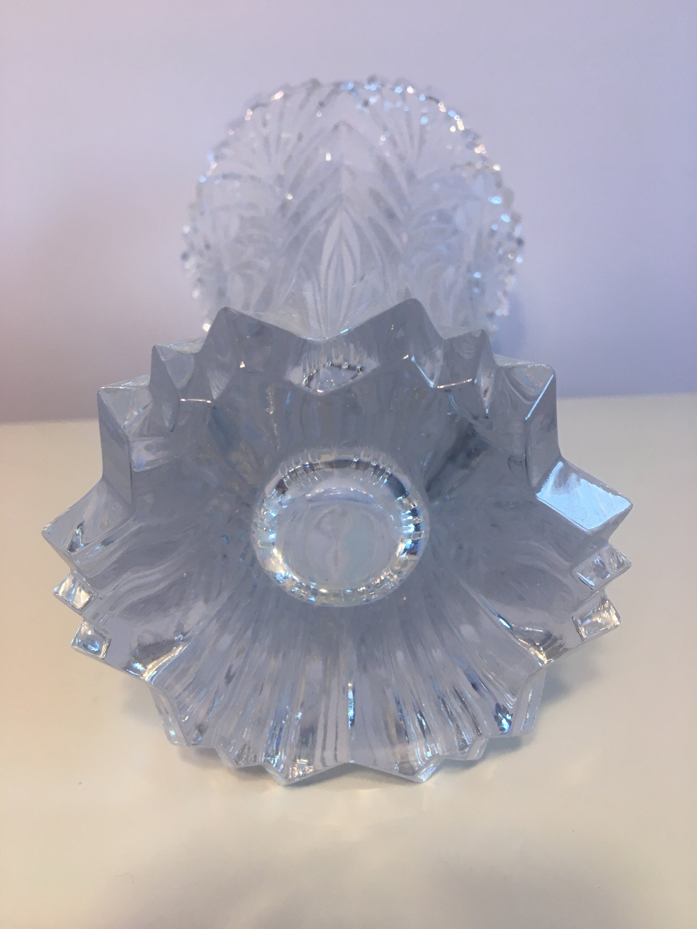 Noritake Full Lead Crystal Treasury Glass Vase, 10 Max Height - Etsy