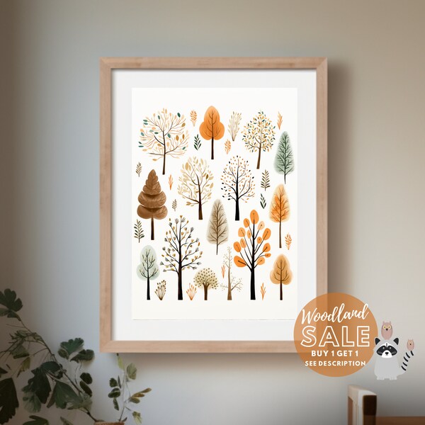 Woodsy Printable Art - Etsy
