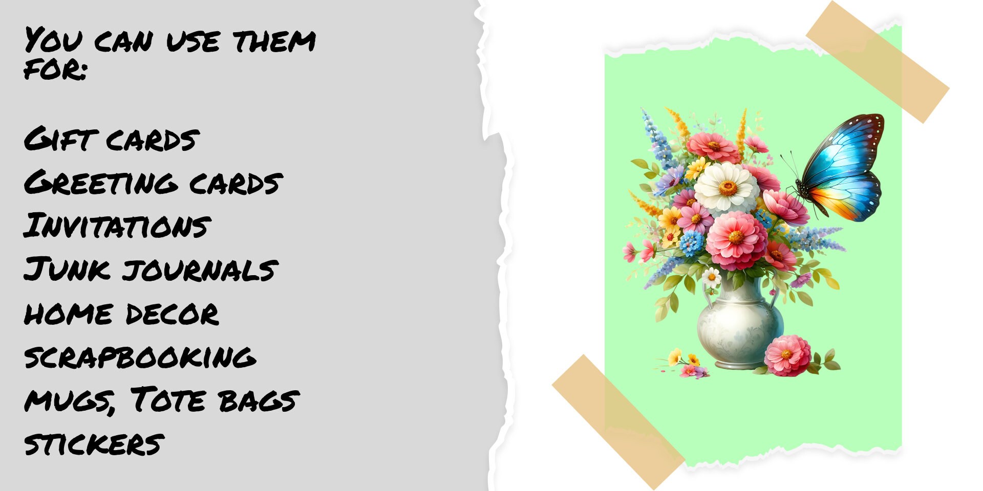 Watercolor Butterfly Clipart Bundle, Spring Theme, 20 High Quality ...