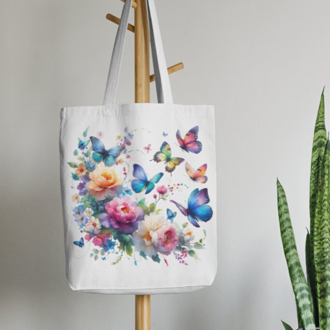 Watercolor Butterfly Clipart Bundle, Spring Theme, 20 High Quality ...