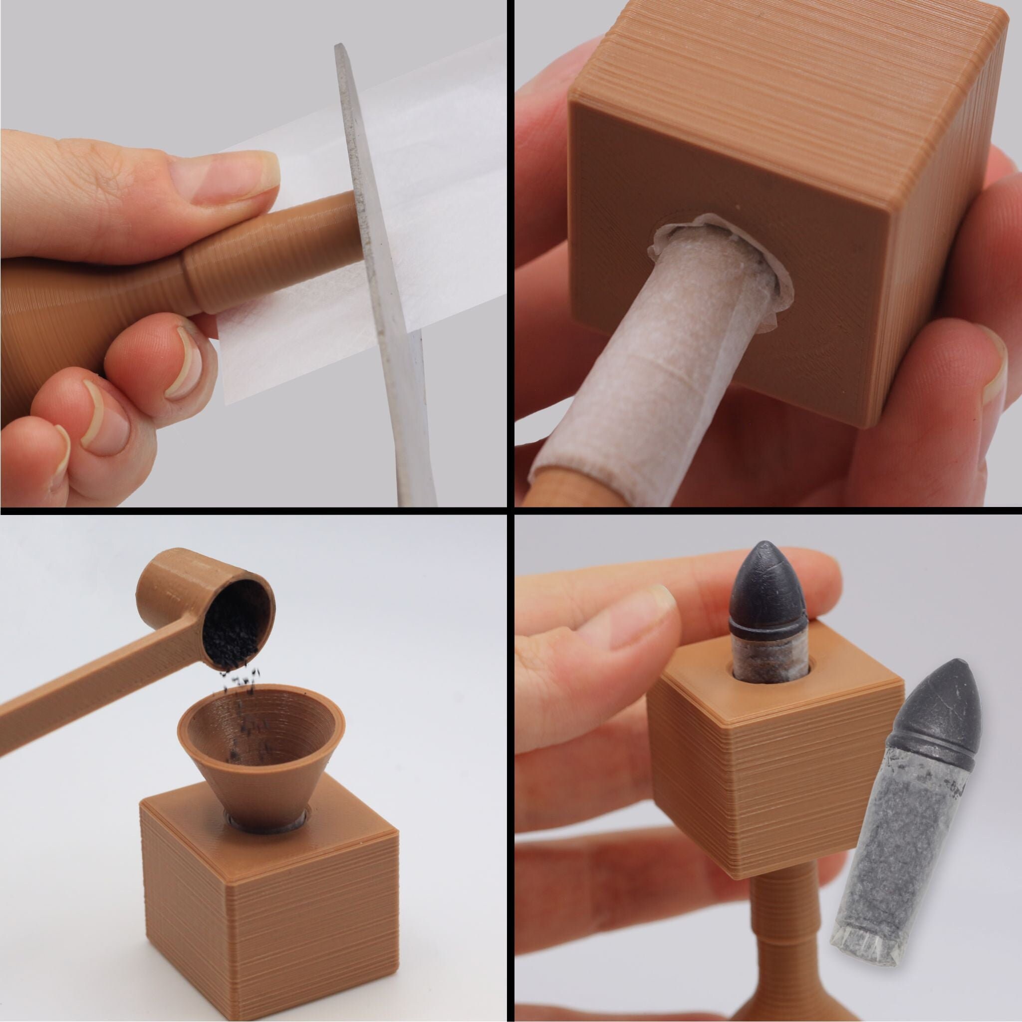 44 Cal. Paper Cartridge Former Deluxe Kit - Etsy