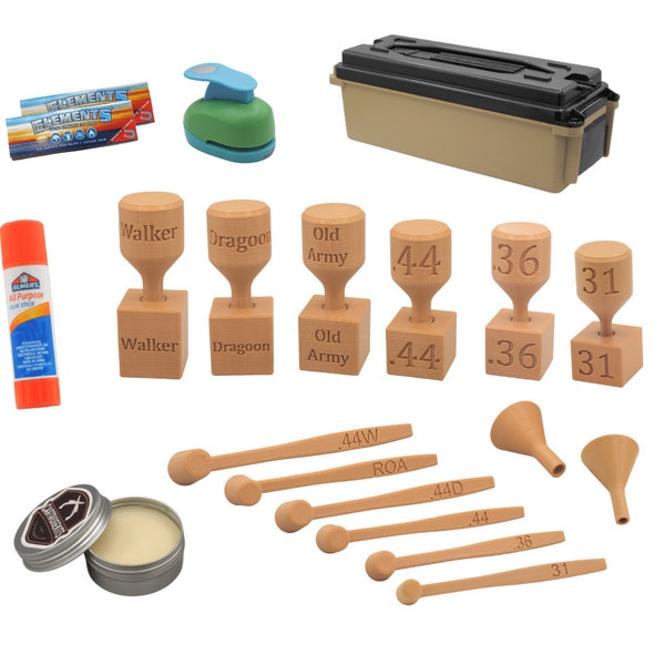 Black Powder Paper Cartridge Kit - Etsy