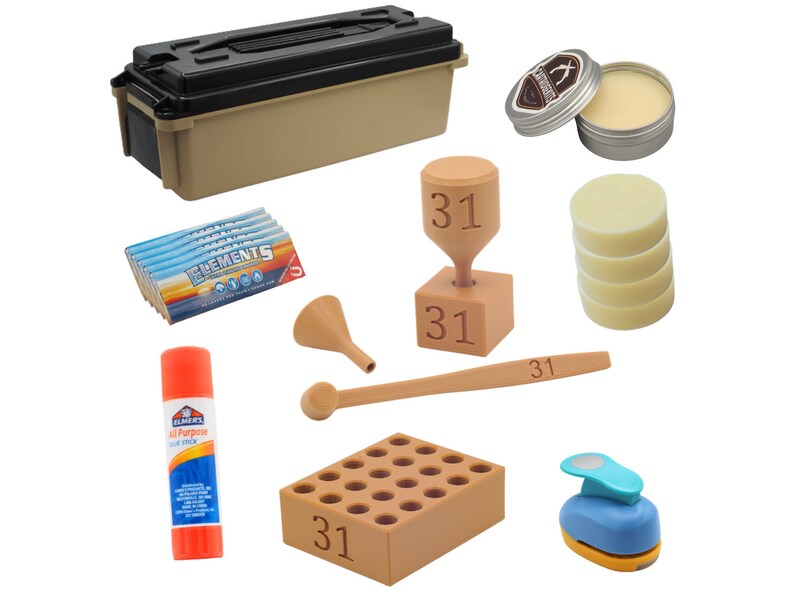 31 Cal. Paper Cartridge Former Deluxe Kit - Etsy
