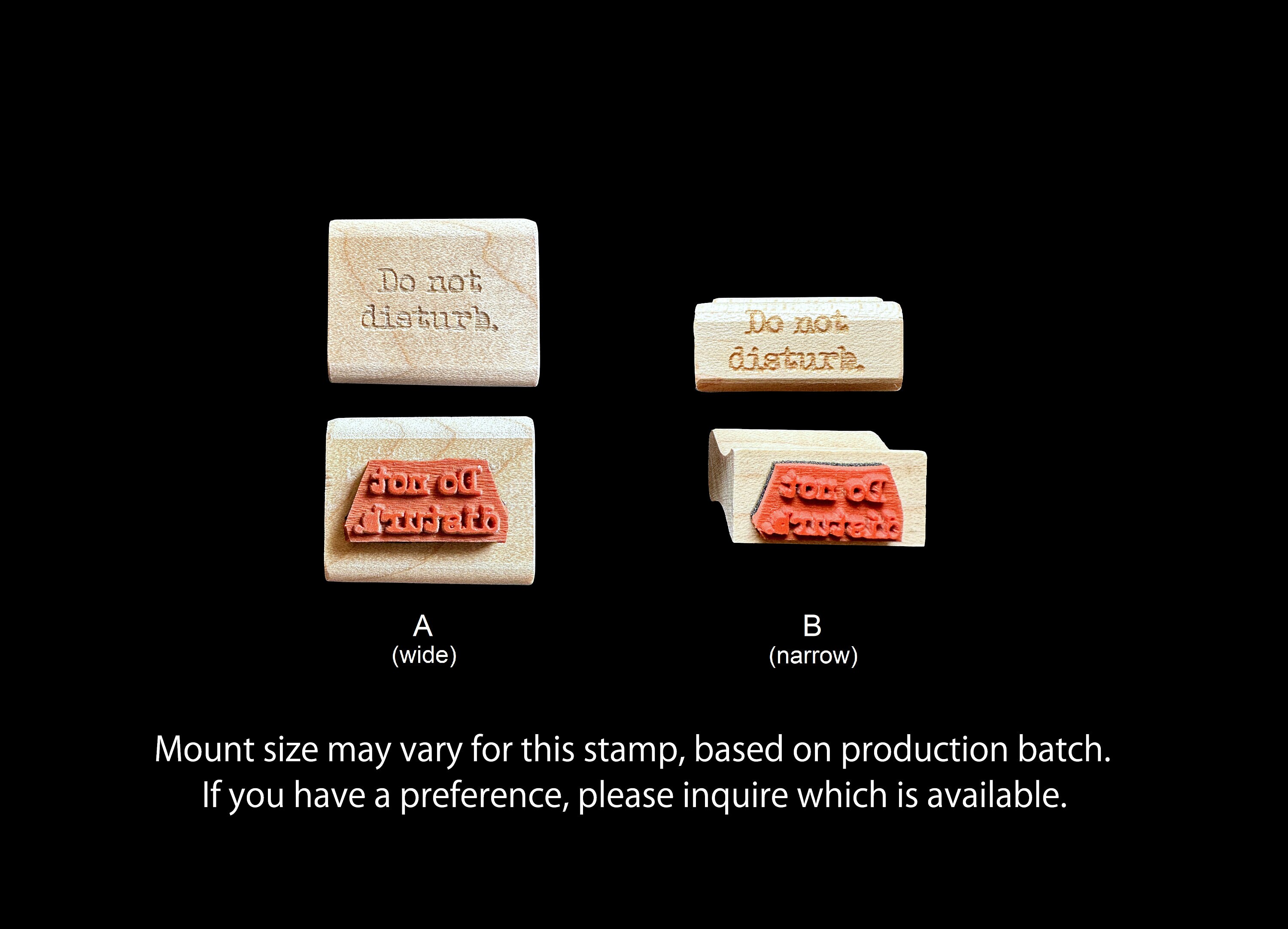 Do Not Disturb Original Rubber Stamps Phrases for Journaling - Etsy