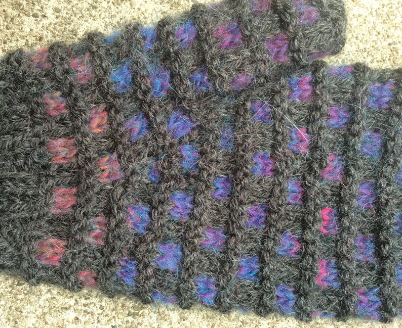 TIILITALO MITTENS Knit Pattern. Worked in the Round With Yarn Weight 4 ...