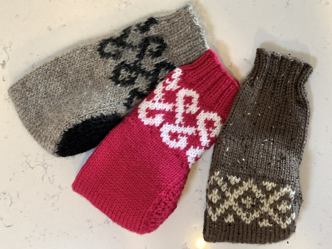 PATTERN to Knit a Beverage Mitt, Aka Icelandic BEER KOOZIE! This Might ...