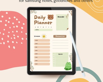 Kawaii Planner Printable, A5 Planner Inserts, A4 Planner, US Letter ...