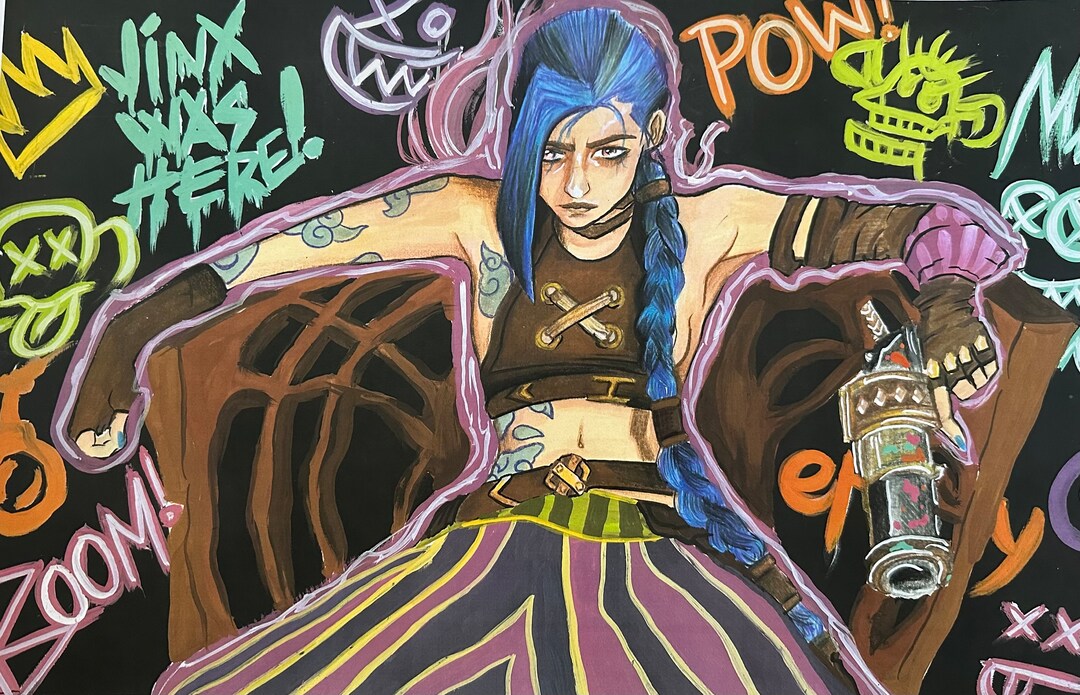 Jinx Print - Etsy