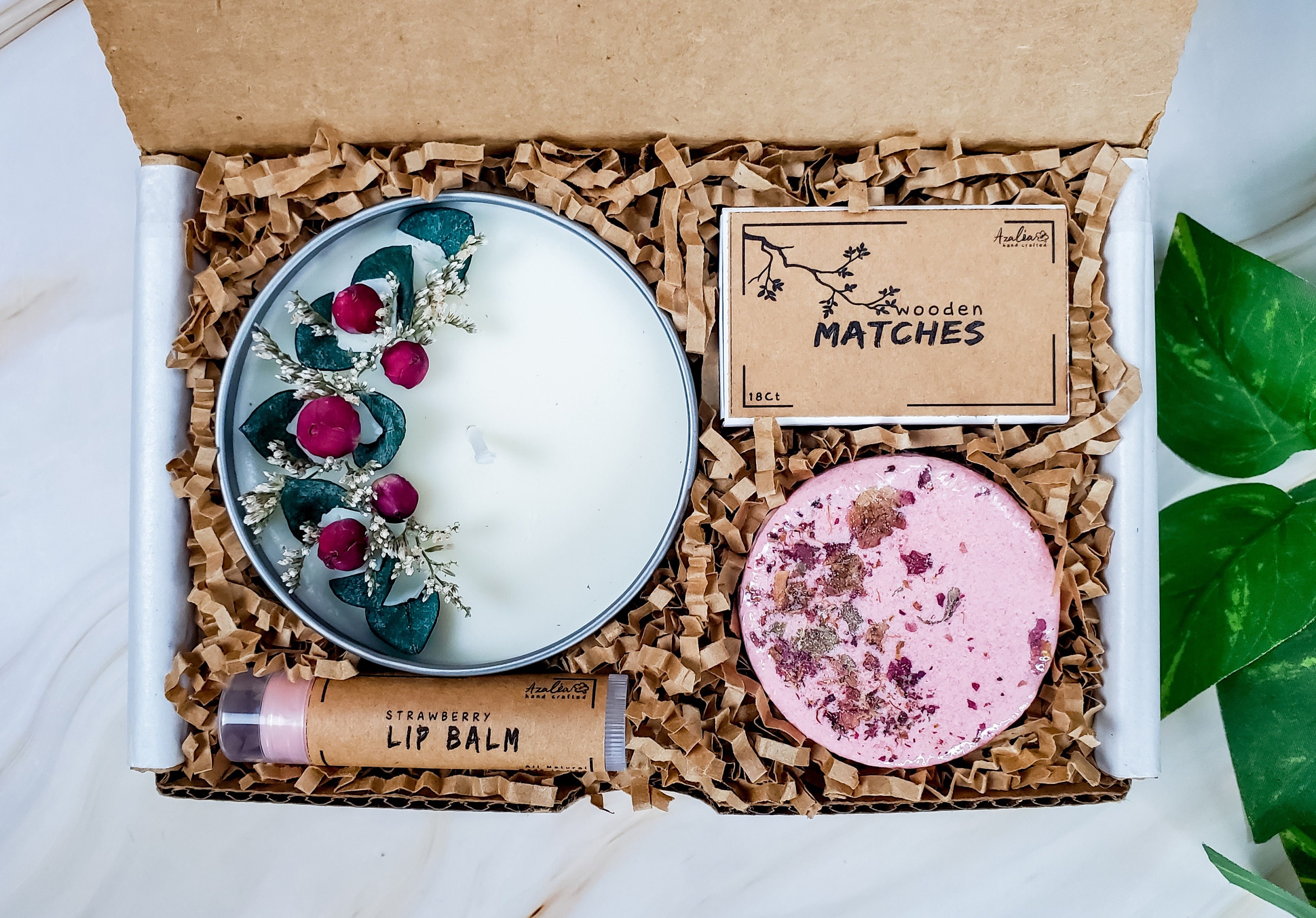 Bath Body Box, Spa Gift Set, Cozy Gift Kit, Gift Box for Birthday ...